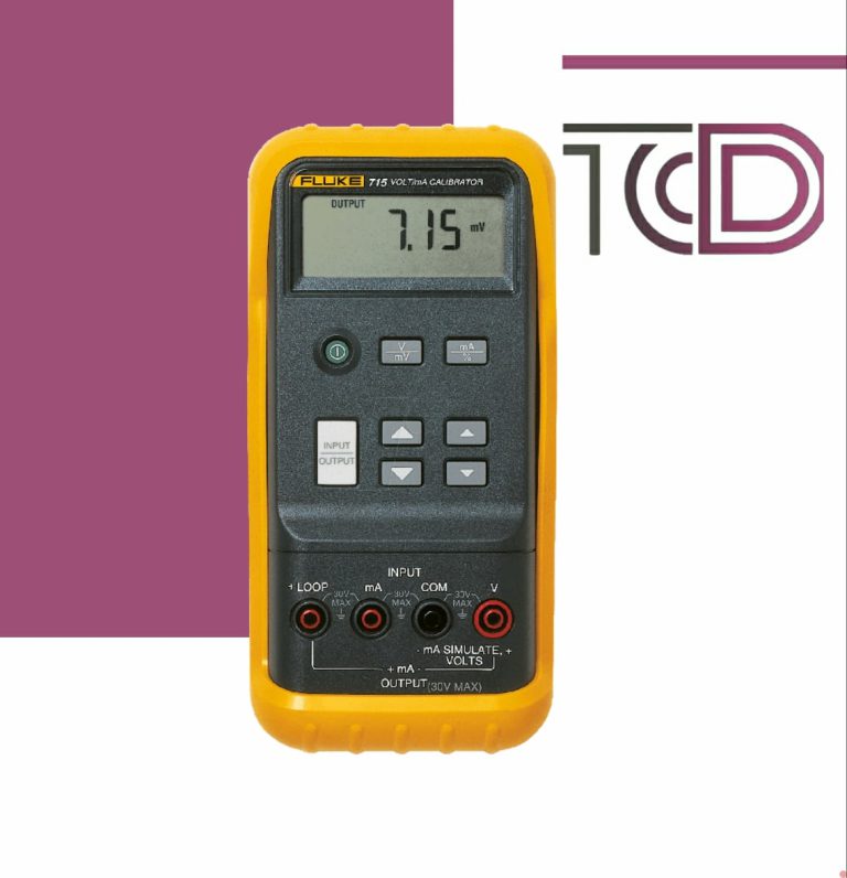 خرید و مشخصات کالیبراتور ولتاژ و جریان فلوک FLUKE 715 Volt/mA Loop Calibrator