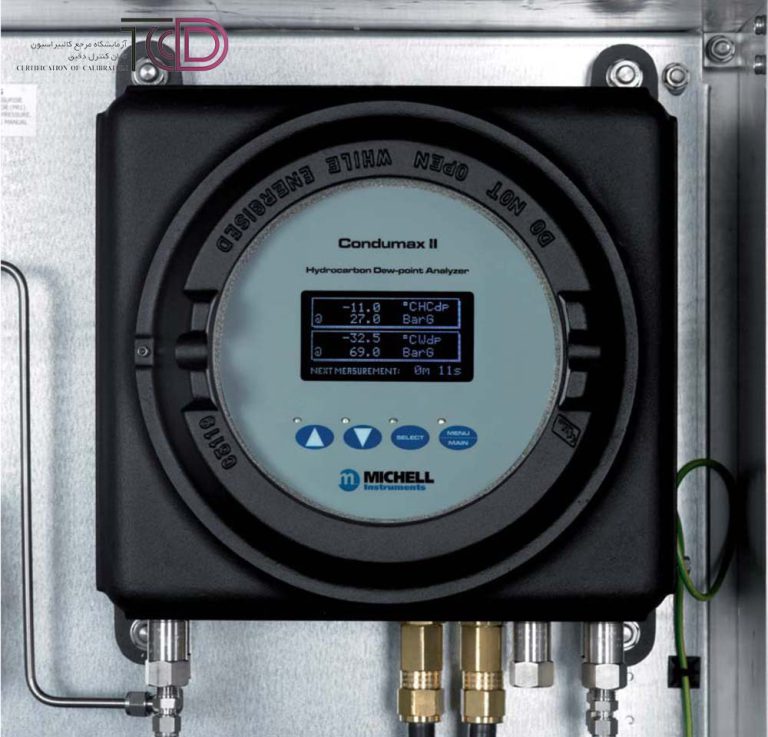 مشخصات آنالایزر نقطه شبنم Michell Instruments Condumax II